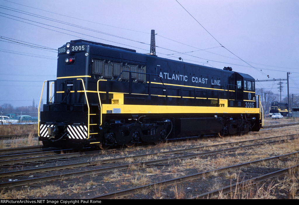 ACL 3005, GE U25C, New at the GE Plant